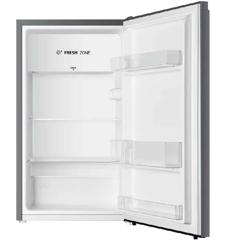 Buy Hisense 120L Mini Single Door Bar Refrigerator - Silver | Dombelo UG