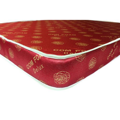 Buy Com Foam Mattress Deluxe Tape Edged - Maroon | Dombelo UG