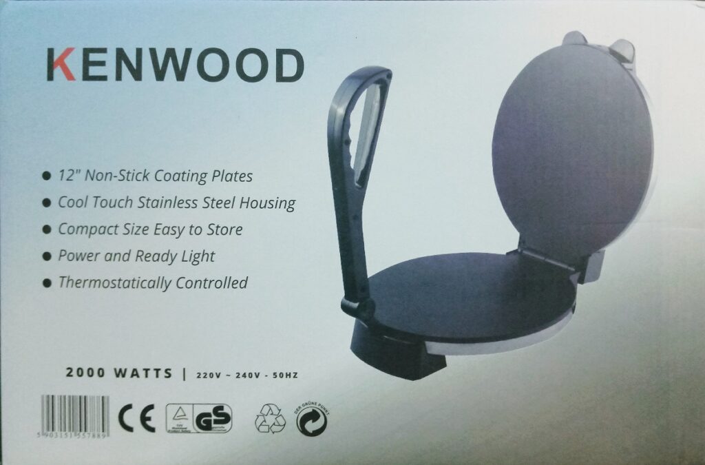 Buy Kenwood 12inch Chapati Maker Roti Maker | Dombelo UG