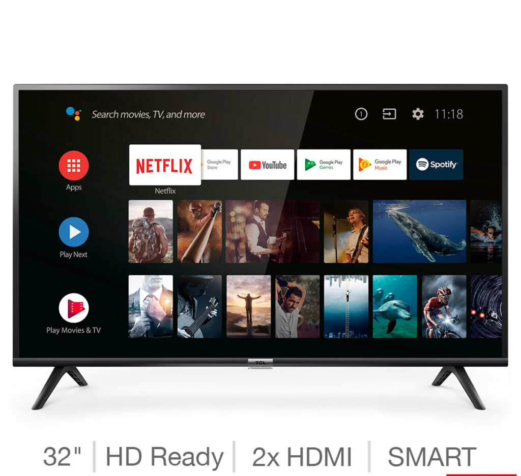 Buy MeWe 32 Inch Android Smart Full HD TV (free to air + woofer inbuilt ...