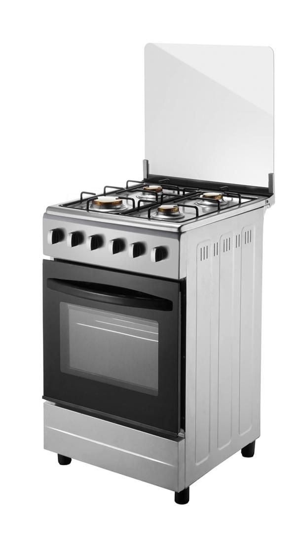 Buy Globalstar 4 Gas Standing Cooker + Gas Oven - Silver | Dombelo UG