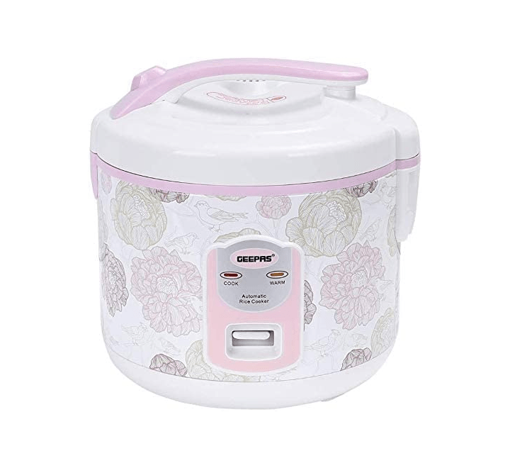 Buy Geepas Electric Rice Cooker GRC4334 - White | Dombelo UG