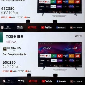 Buy Toshiba 65 inch Smart TV 65C350 – 4K UHD VIDAA Smart TV | Dombelo UG