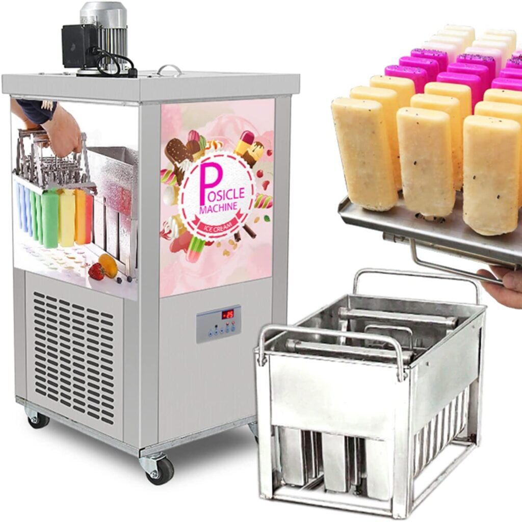 Buy Commercial Popsicle Ice Cream Machine - 40 popsicles | Dombelo