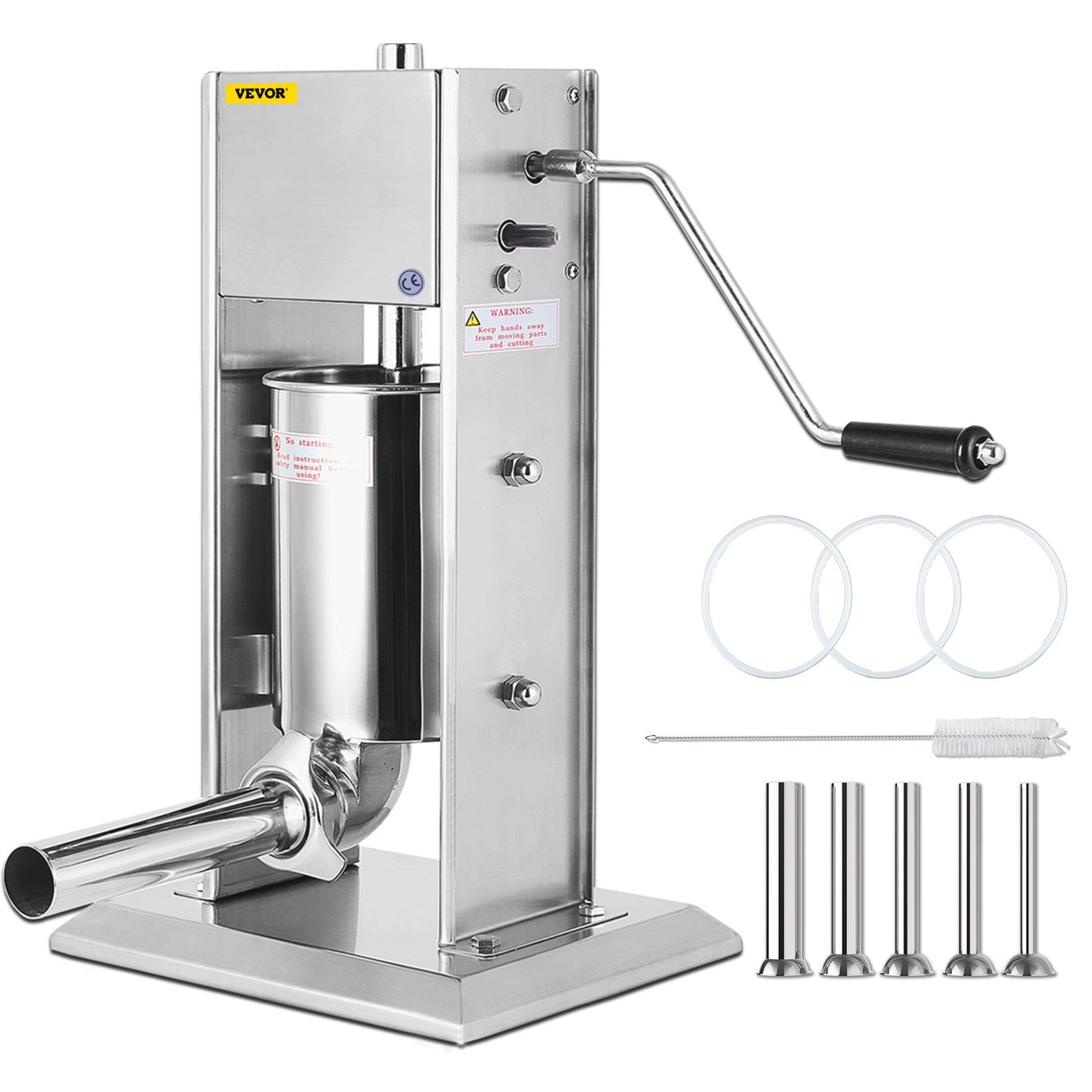 Buy Commercial 3L Sausage Stuffer, Stainless Steel Sausage Maker ...